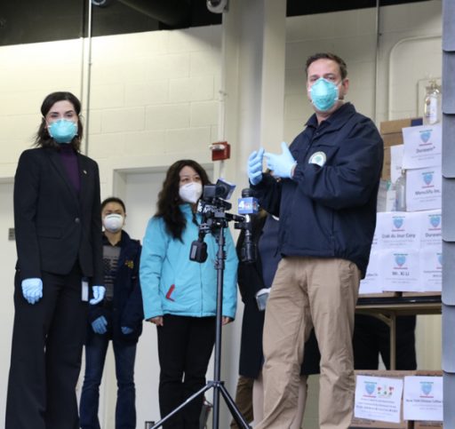 Orange County Executive Neuhaus Accepts 10k Surgical Masks - Hudson ...
