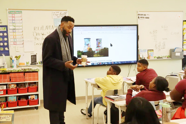 Ndaba Mandela, Nelson Mandela’s Grandson, Visits Local Schools - Hudson ...