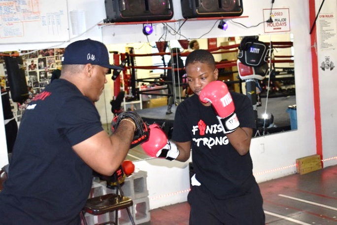 High School Students Highlight APJ Boxing Card - Hudson Valley Press