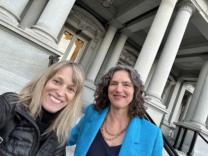 Jen Metzger and Tracey Bartels Visit White House - Hudson Valley Press