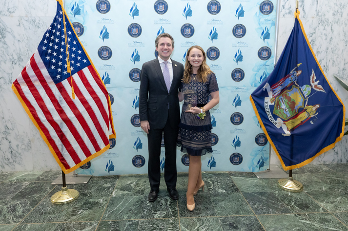 Fanitzi Honored as NY State Woman of Distinction - Hudson Valley Press